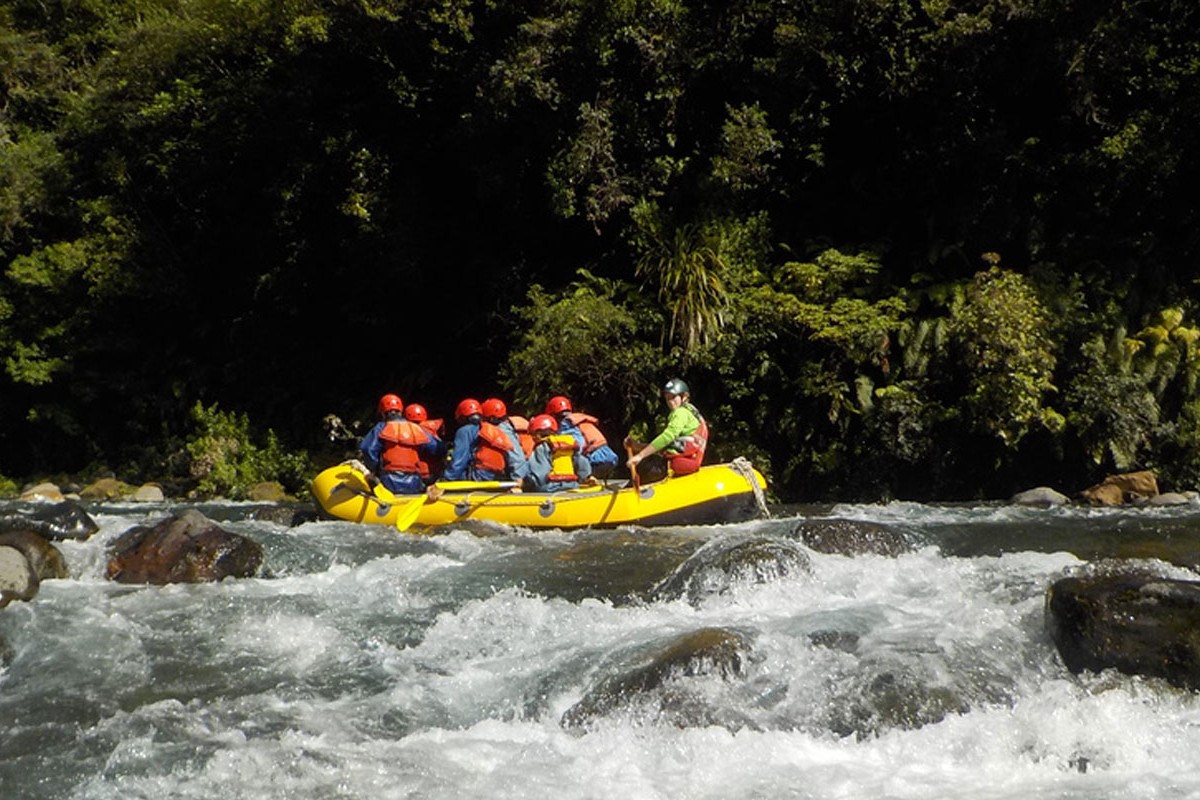 H2-Oh Combo: Jet Boat & White Water Rafting Adventure in Taupō